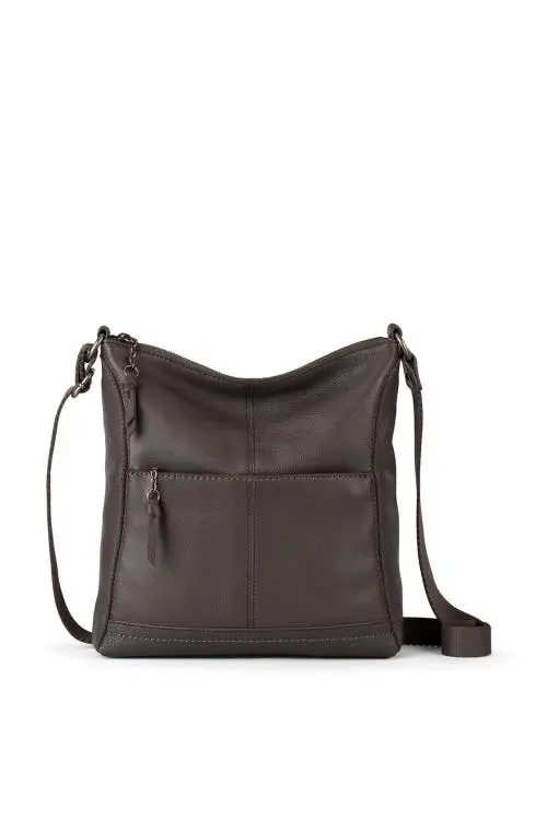 THE SAK Lucia Crossbody Leather Bag - Slate