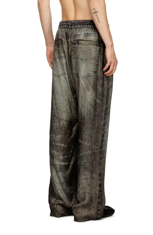 DIESEL® P-theck Denim Print Pants