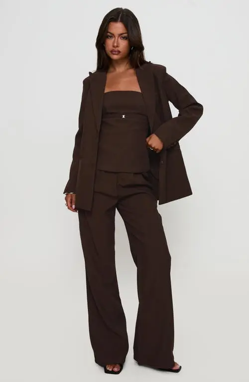 Princess Polly Oversized Blazer With Peaked Lapels