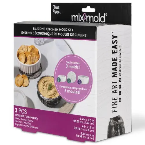 BREA REESE Mix2mold Molds Value Set Kitchen 3pc