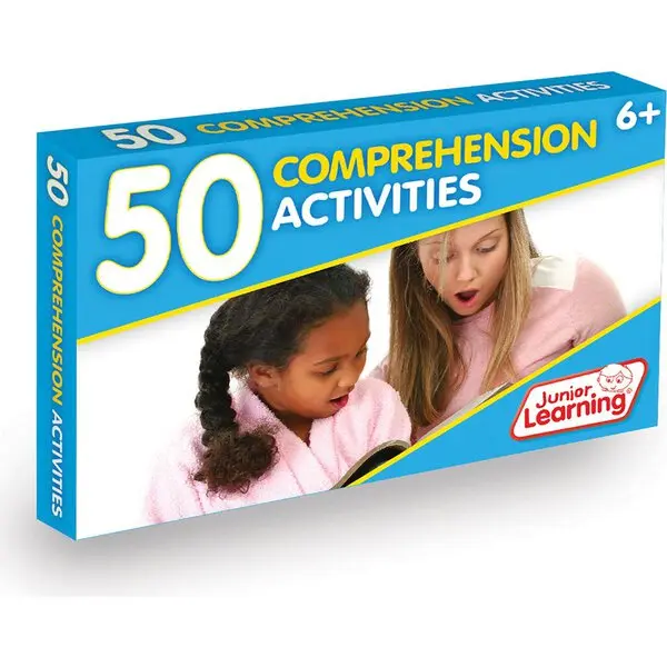 JUNIOR LEARNING 50 Comprehension Activities - Multicolored