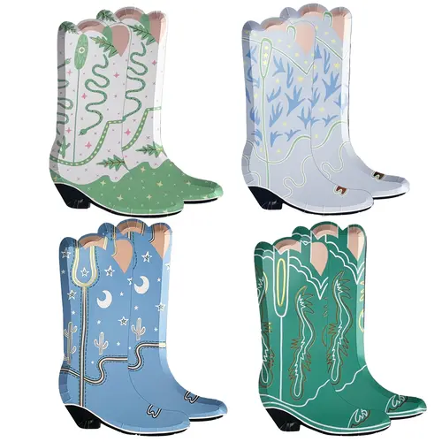DAYDREAM SOCIETY Yeehaw Large Boot Plates - Assorted Pre-pack