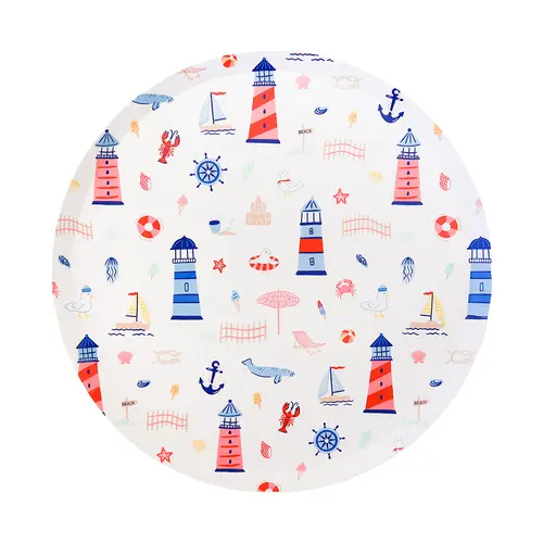 DAYDREAM SOCIETY Seaside Large Plates - Assorted Pre-pack