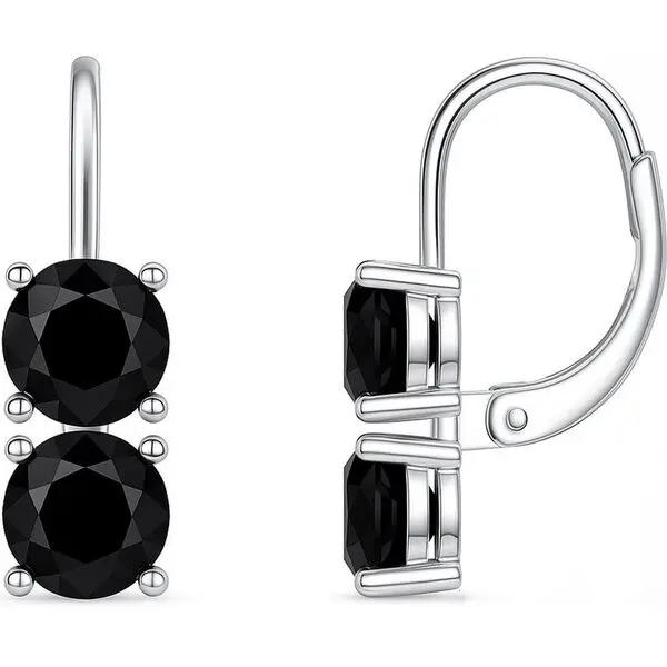 DONATELLO GIAN Sterling Silver Earrings - Black