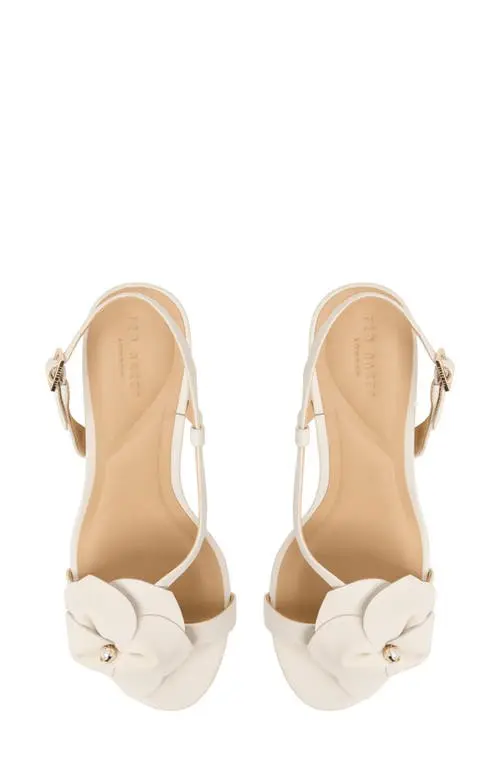 Ted Baker London Juliette Slingback Sandal - White