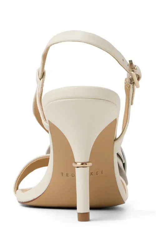 Ted Baker London Juliette Slingback Sandal - White