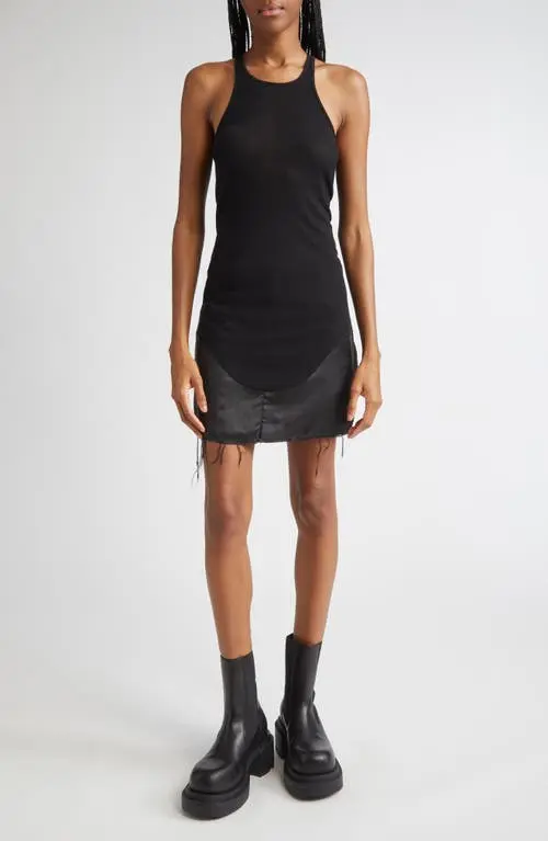 Rick Owens Basic Rib Tank - Black