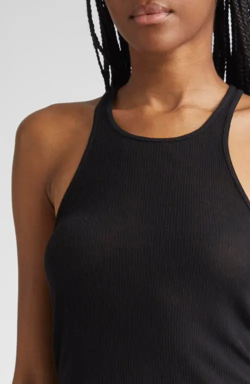 Rick Owens Basic Rib Tank - Black