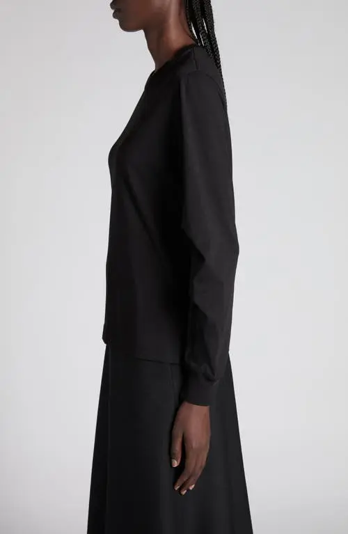 Moncler Pleated Long Sleeve T-shirt