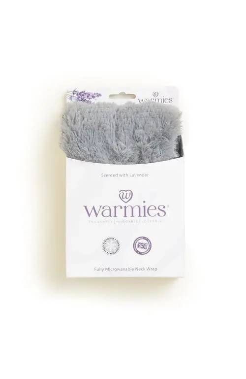 WARMIES Plush Neck Wrap - Dark Gray