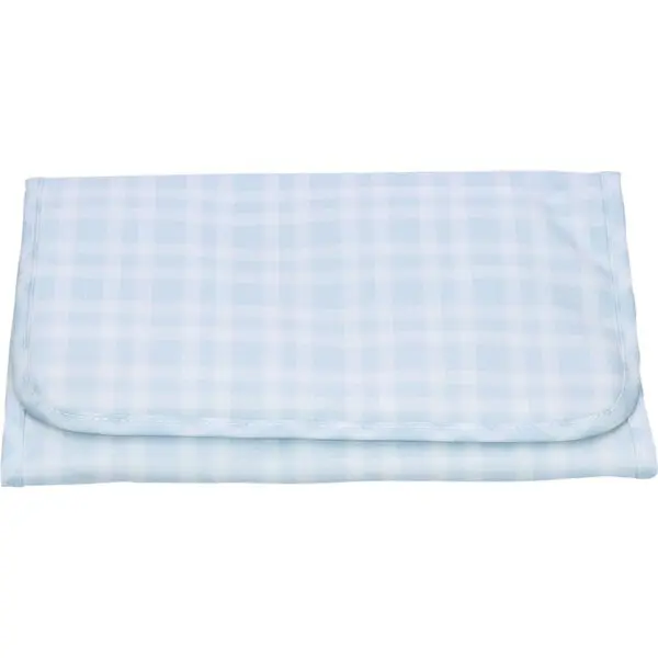 TRVL DESIGN Pimlico Plaid Changing Pad - Blue
