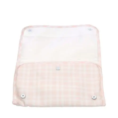 TRVL DESIGN Pimlico Plaid Changing Pad - Pink