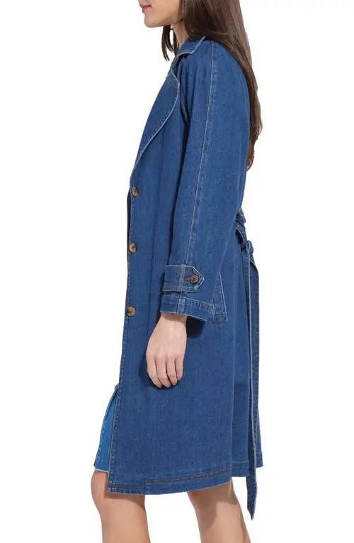 Lyssé Paris Denim Trench Coat