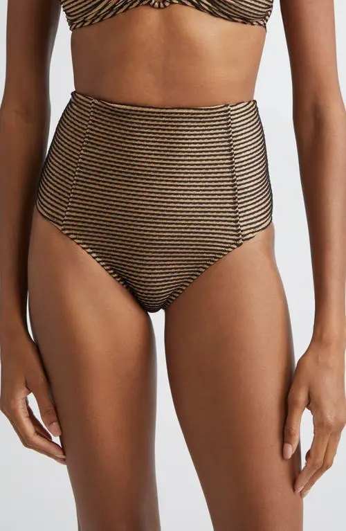Ulla Johnson Zahara High-waist Bikini Bottom - Helios