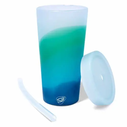 SILIPINT 22 Oz. Silicone Straw Tumbler