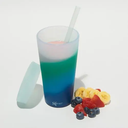 SILIPINT 22 Oz. Silicone Straw Tumbler