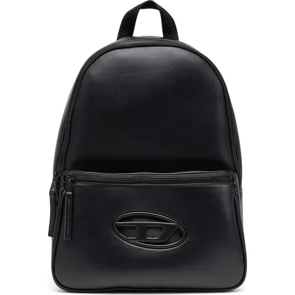 DIESEL® Holi-d Faux Leather Backpack - Black