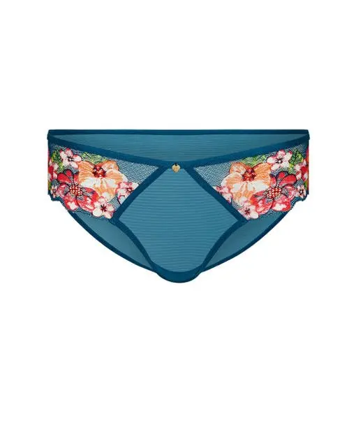 ADORE ME Liesel Hipster Panties - Floral Blue
