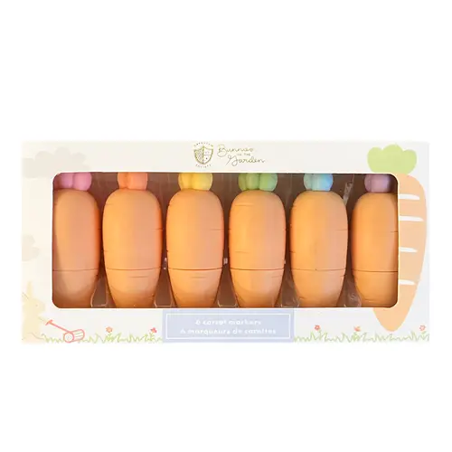 DAYDREAM SOCIETY Bunnies In The Garden Carrot Marker Set By - Asssorted Pre-pack