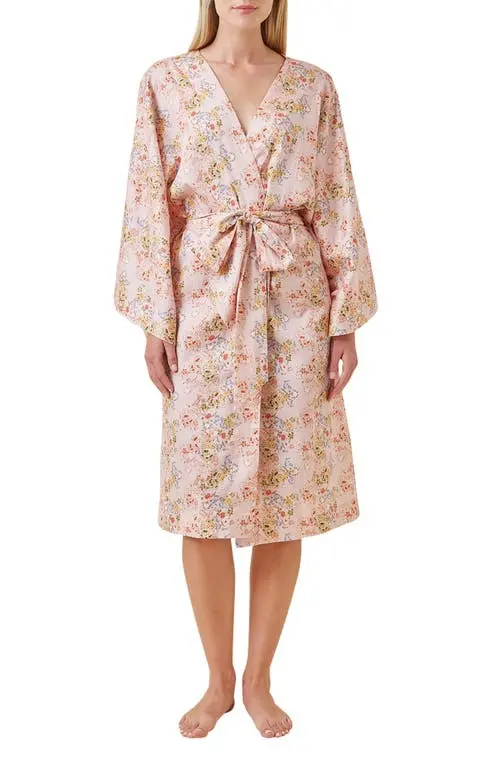 PAPINELLE Molly Cotton Sateen Midi Robe - Pink