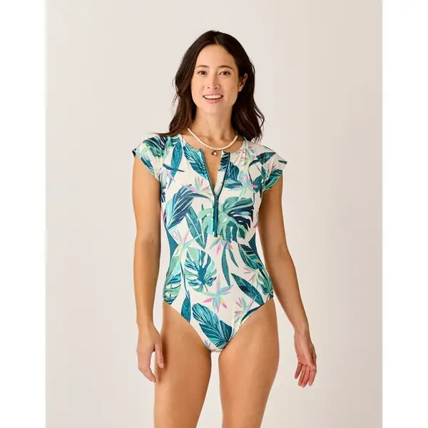 Carve Designs All Day One Piece Tall - Palmetto W. Nightdive