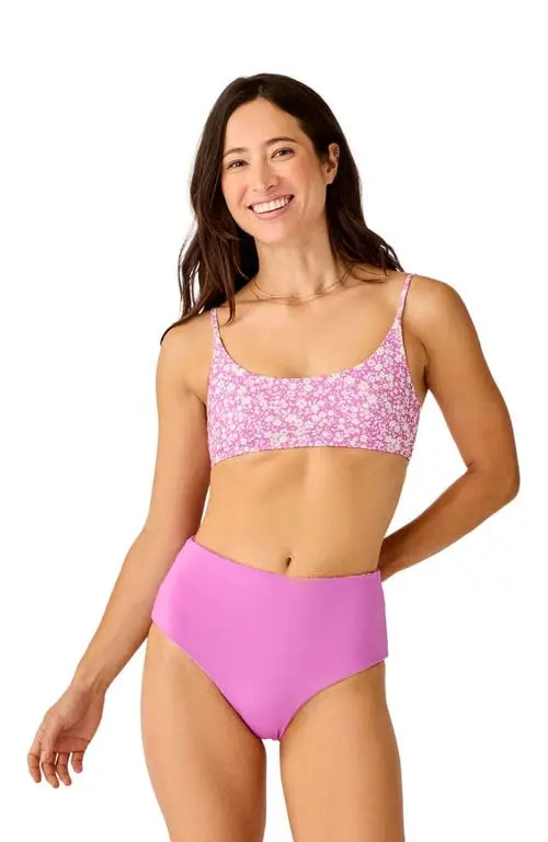 Carve Designs Erin Reversible Bottom - Fleur/violet