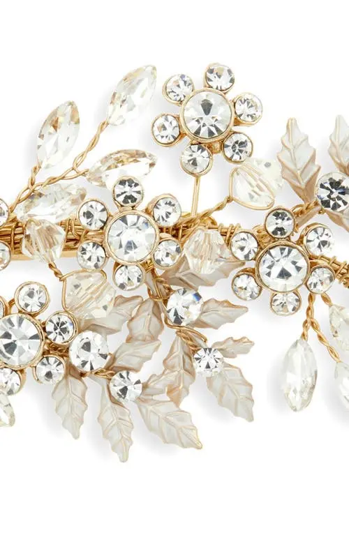 Brides & Hairpins Miron Crystal Hair Clip - Gold
