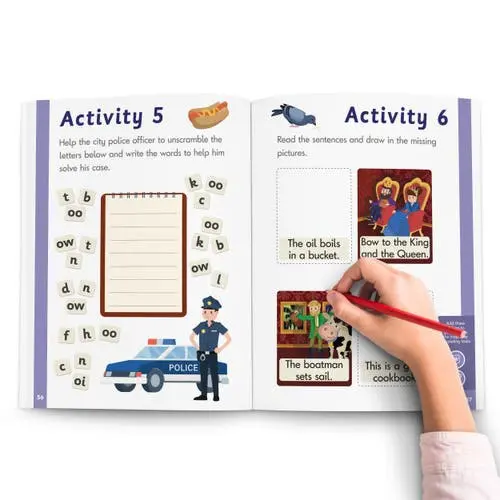 JUNIOR LEARNING Phase 3 Phonics Workbook