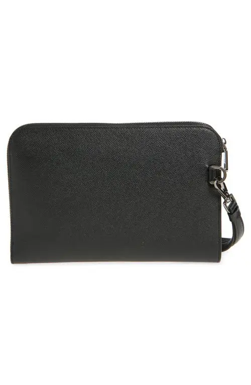 Dolce & Gabbana Alpina Leather Clutch