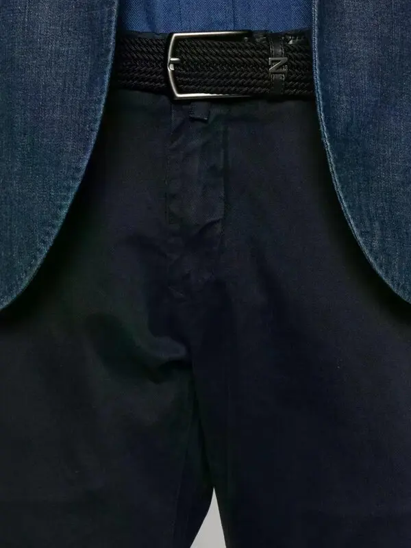 Jacob Cohen Belt Loops Chino Trousers - Blue
