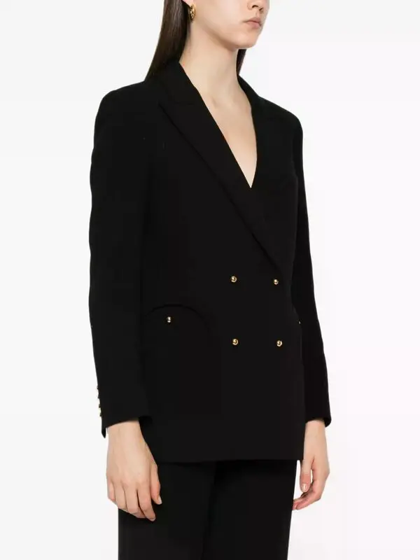 BLAZÉ MILANO Double-breasted V-neck Blazer