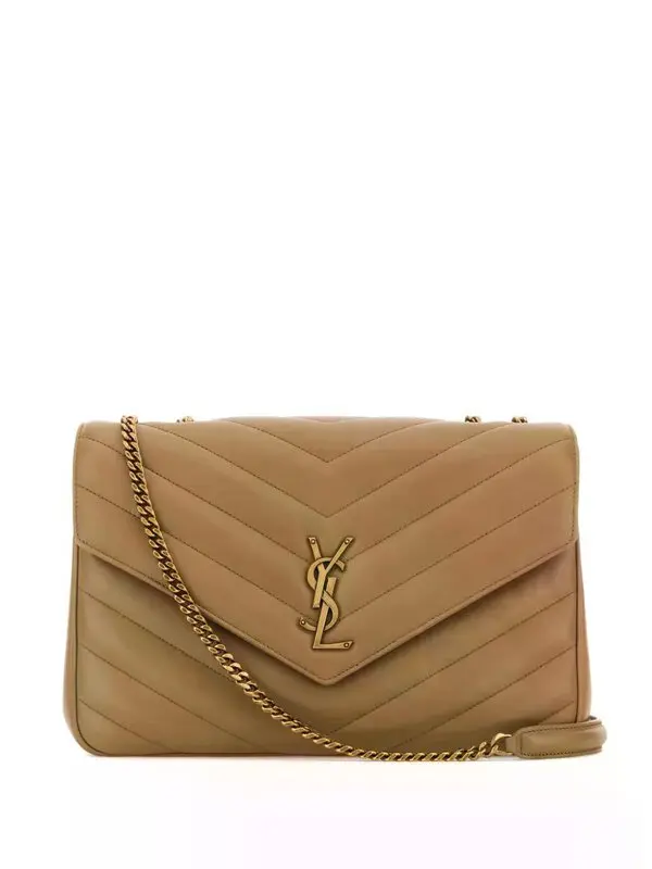 Saint Laurent Lou Lou Quilted Chain Shoulder Bag