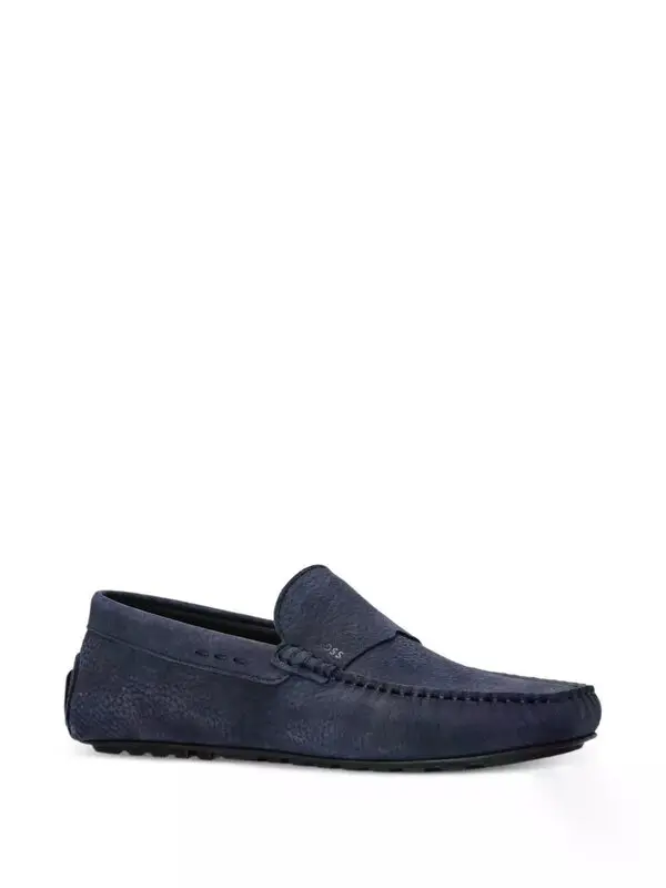 BOSS Leather Loafers - Blue