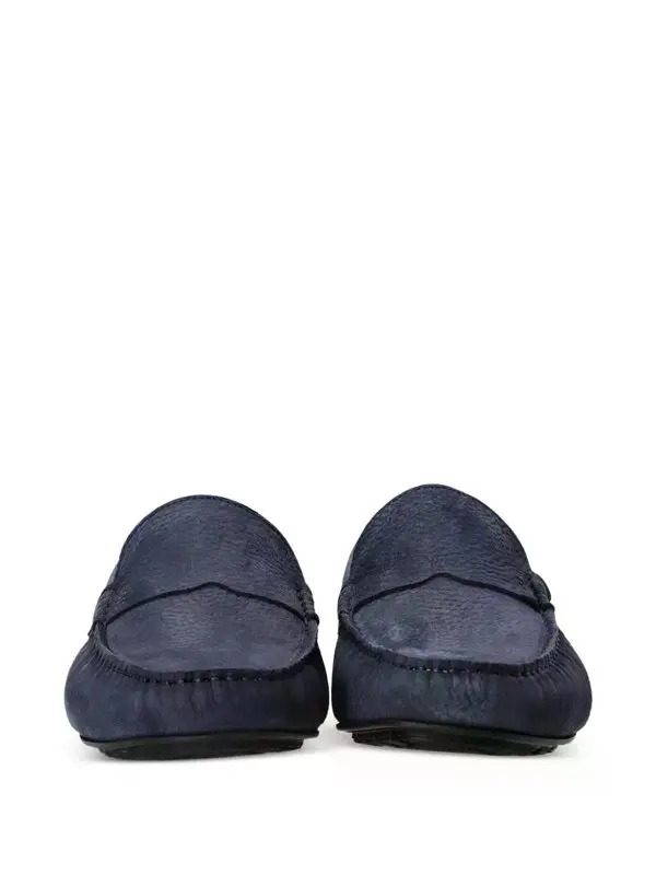 BOSS Leather Loafers - Blue