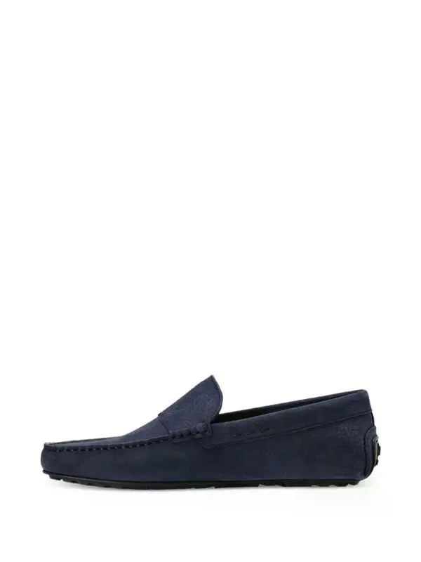 BOSS Leather Loafers - Blue