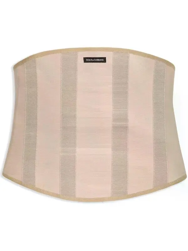 Dolce & Gabbana Corset-style Belt - Neutrals