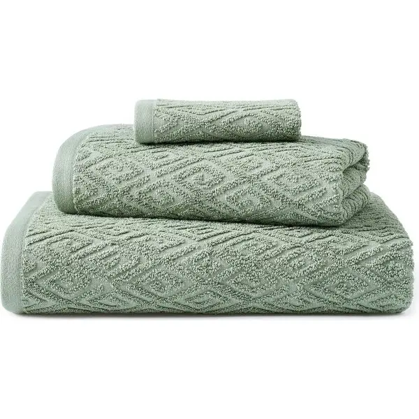 JOHN ROBSHAW Maze Towel - Sage