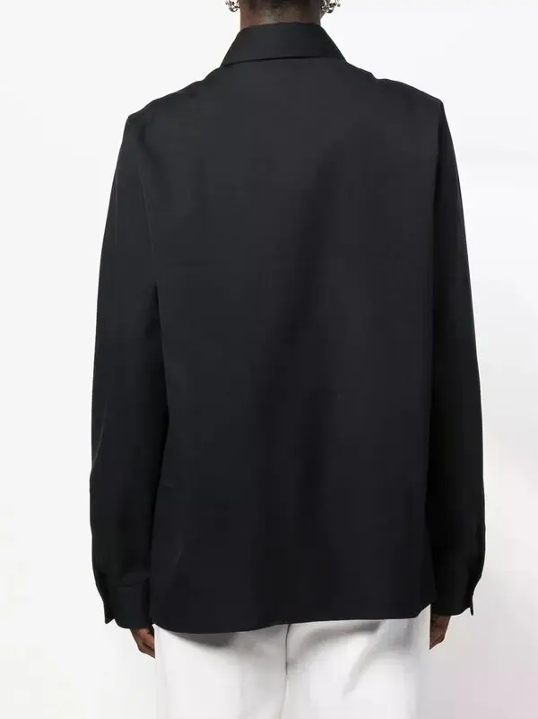 JIL SANDER Long-sleeve Virgin Wool Shirt