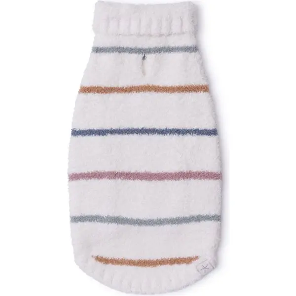 Barefoot Dreams Cozychic® Rainbow Stripe Pet Sweater