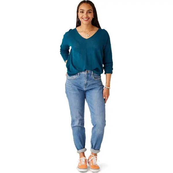 Carve Designs Carson Hi-rise Jean - Blue Tide