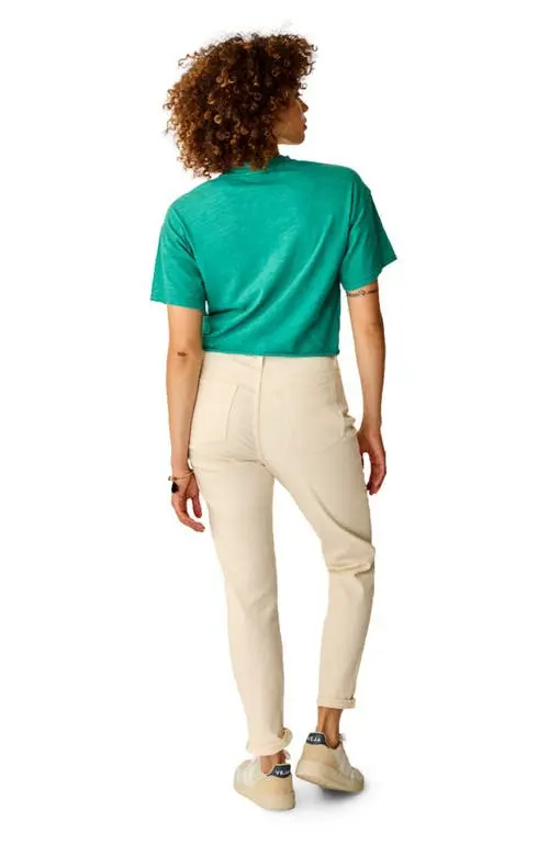 Carve Designs Carson Hi-rise Jeans - Ecru