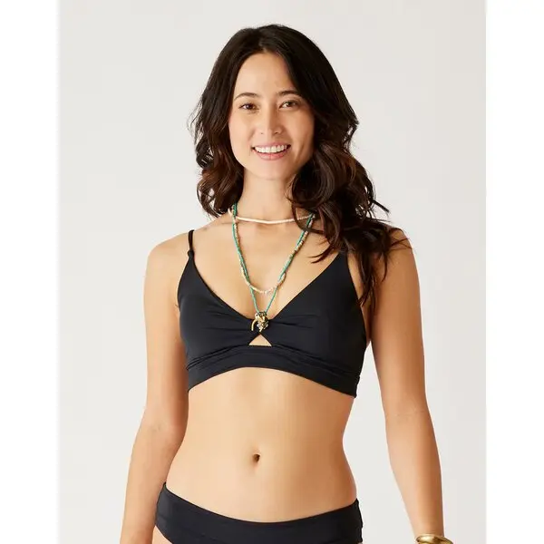 Carve Designs Elba Bralette Top For Water Sports - Black