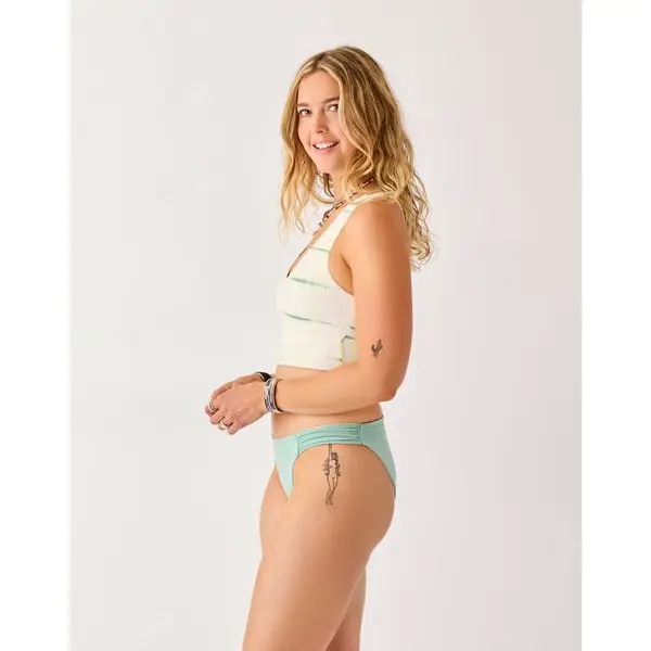 Carve Designs Cardiff Reversible Bikini Bottom - Aura/haze