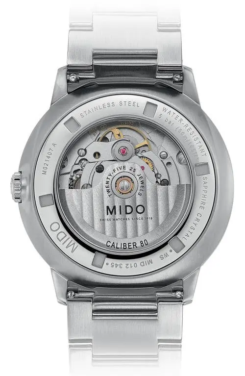 MIDO Commander Gradient Automatic Bracelet Watch - Black