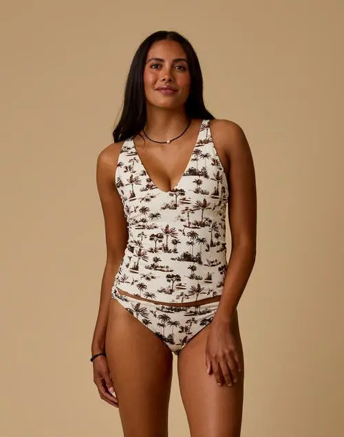 Carve Designs Serenity Compression Tankini - Toile