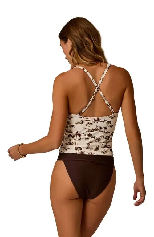 Carve Designs Serenity Compression Tankini - Toile