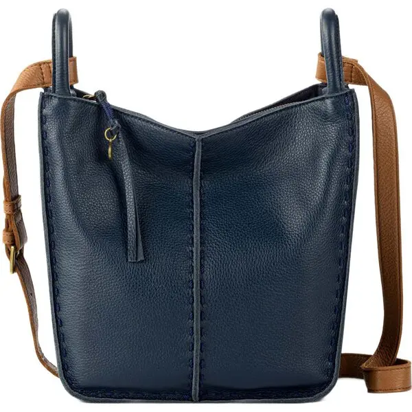 THE SAK Los Feliz Leather Crossbody Bag - Indigo