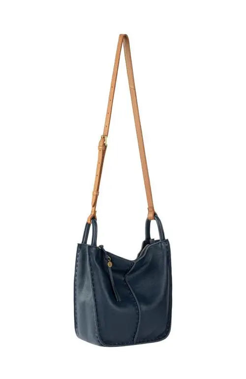 THE SAK Los Feliz Leather Crossbody Bag - Indigo