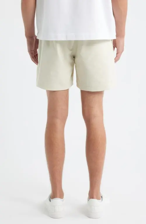 BOSS Solid Stretch Swim Trunks - Open White