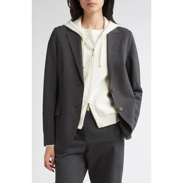 Eleventy Single-breasted Jacket